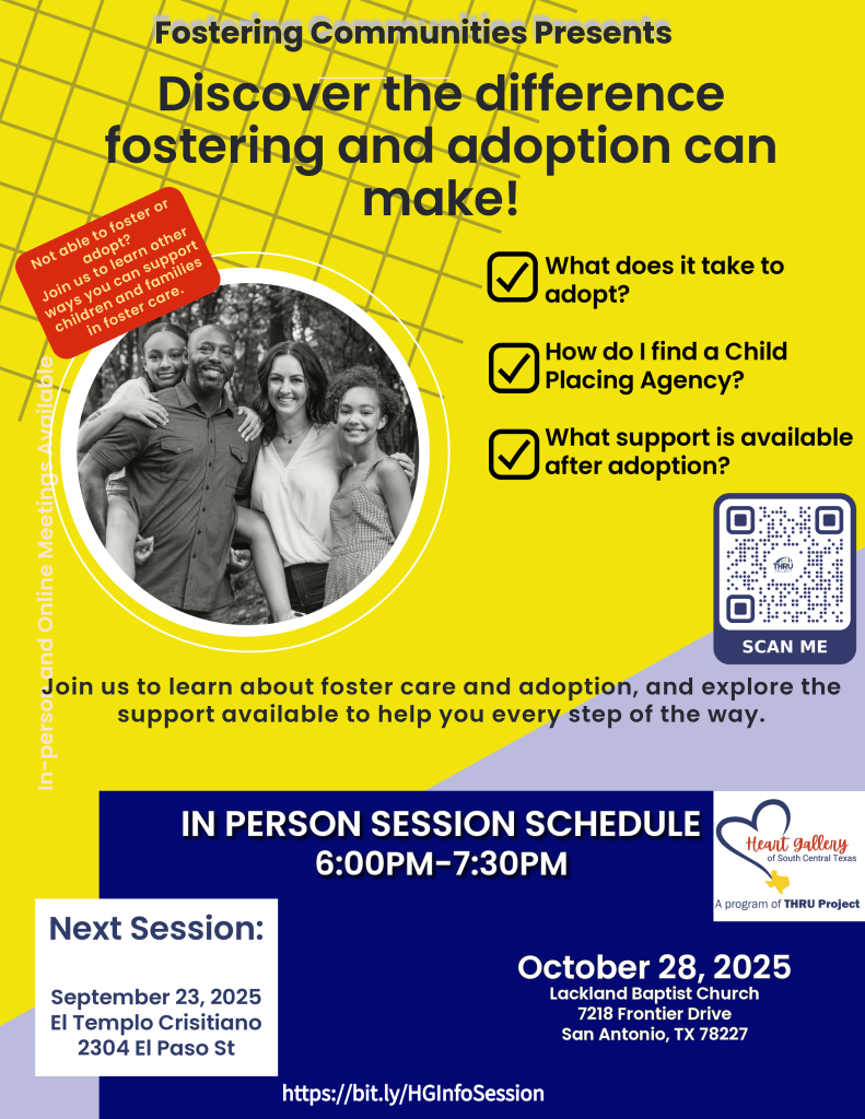 Virtual Foster and Adoptive Parent Information Sessions