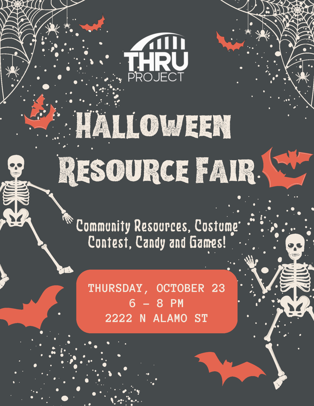 Halloween Resource Fair - THRU Project | Resources for Foster Youth